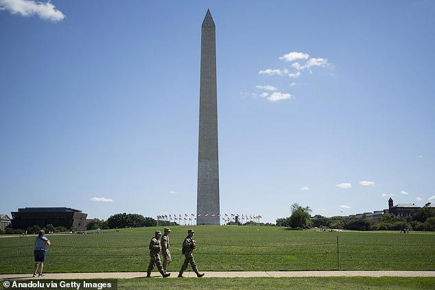 Outrage over 'tacky strip mall makeover' of the Washington Monument for ...