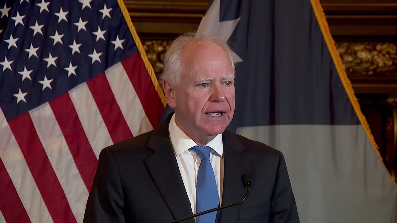 Tim Walz ends reelection campaign for governor of Minnesota