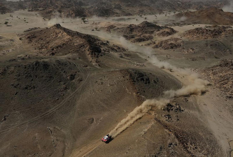 Rallying: High five for Toyota but Al-Attiyah leads after Dakar second ...