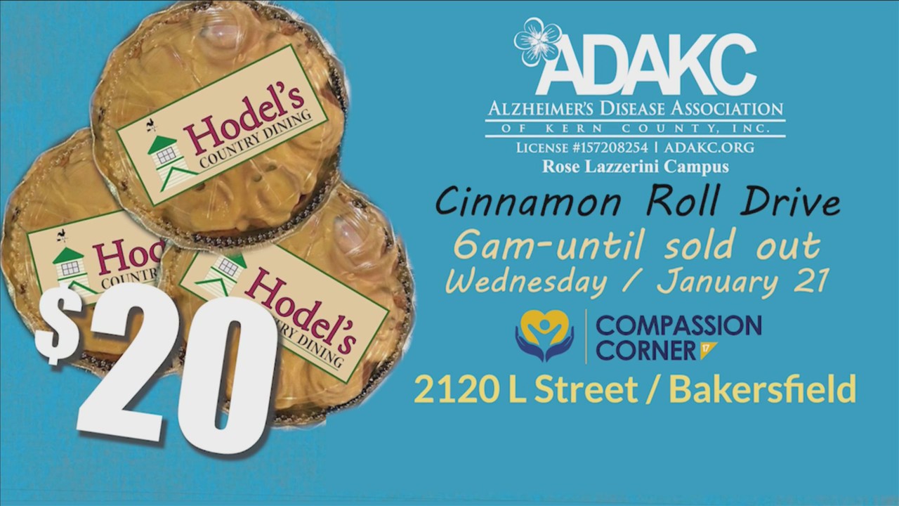 Cinnamon roll drive set for Jan. 21 at Compassion Corner