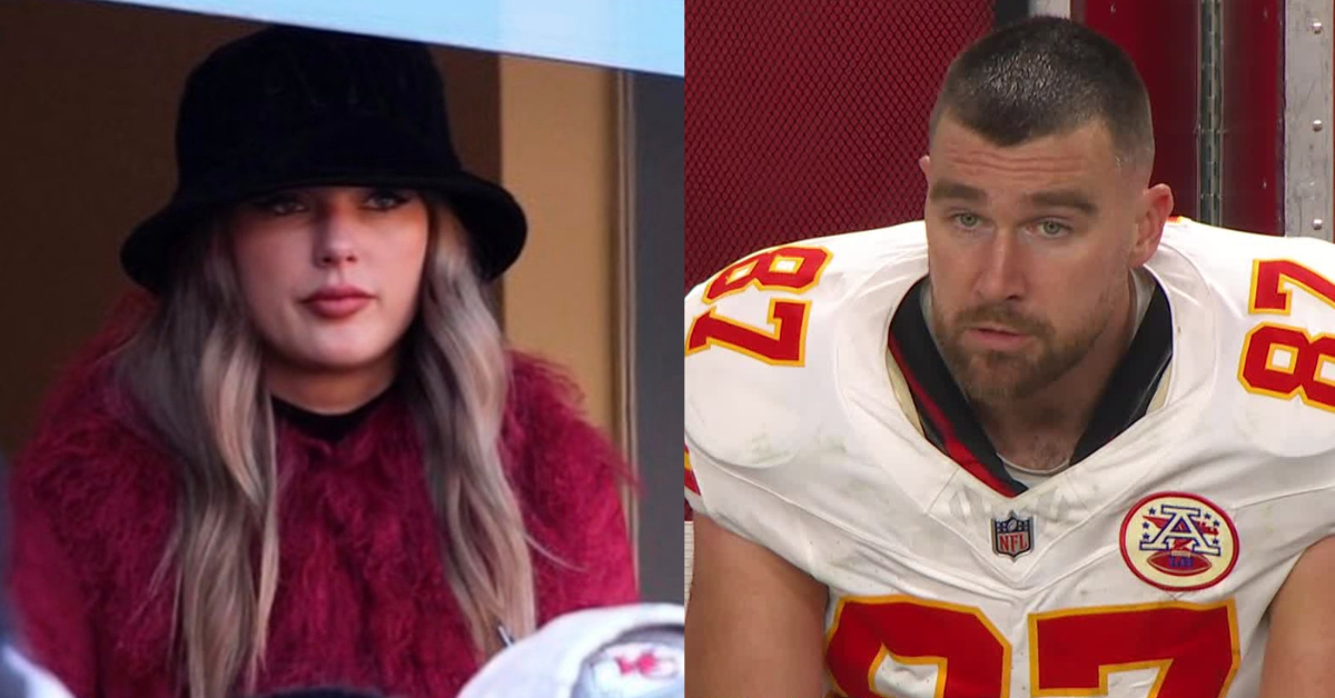 Taylor Swift misses Travis Kelce’s final Chiefs game as retirement buzz ...