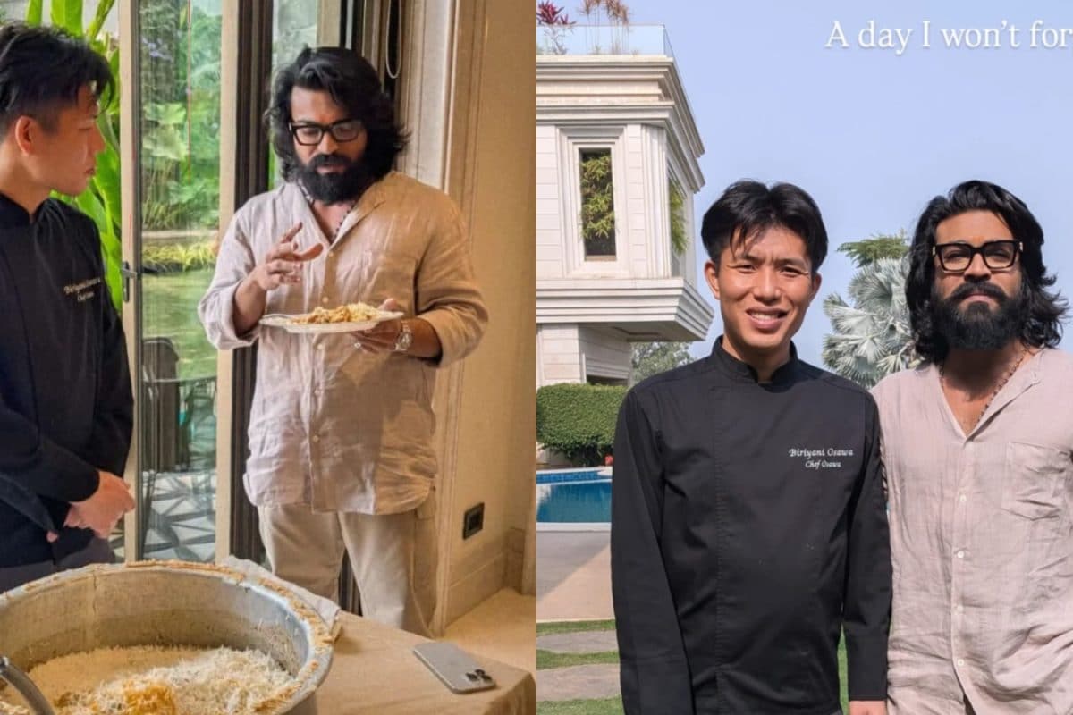 Ram Charan hosts Japanese chef Takamasa Osawa at home for special ...