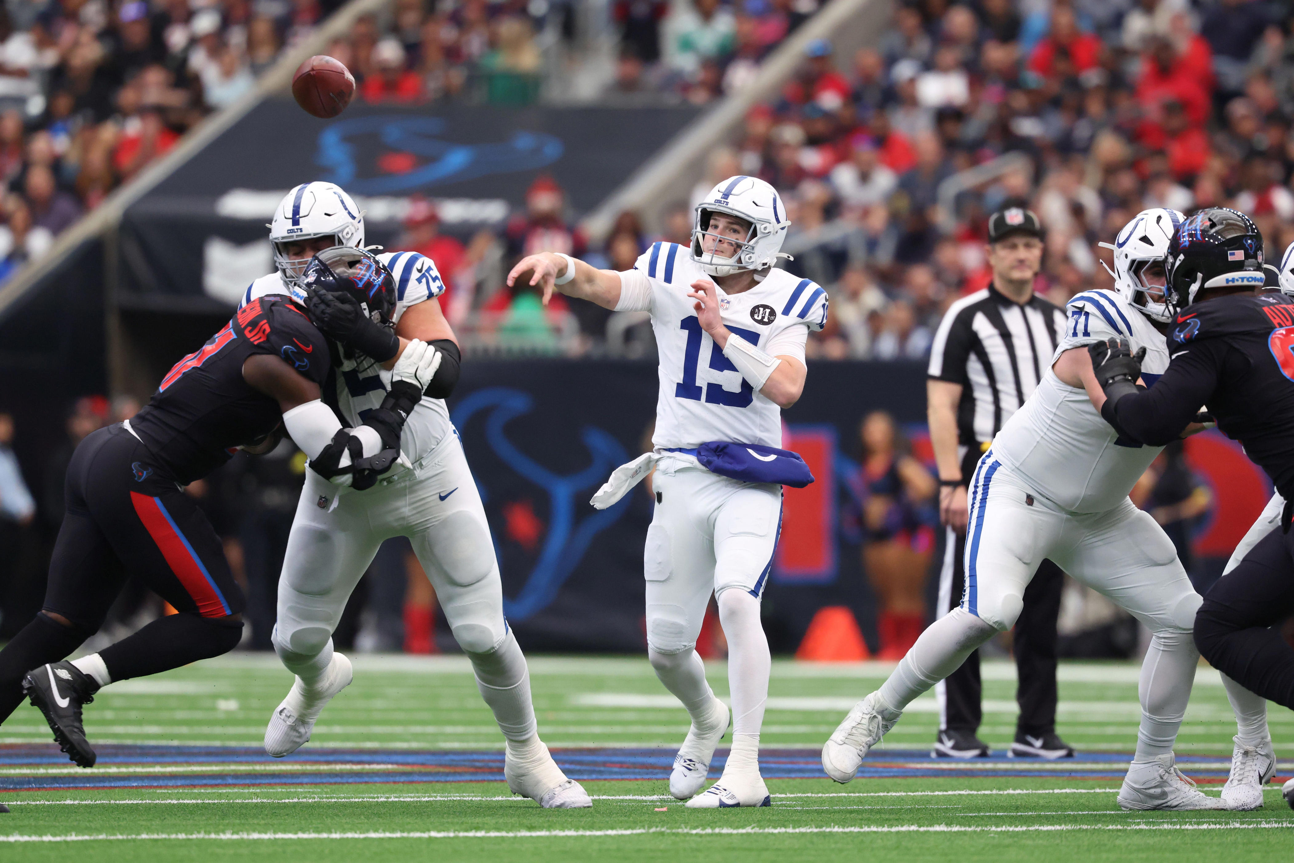 Indianapolis Colts' QB Riley Leonard nominated for Week 18 award