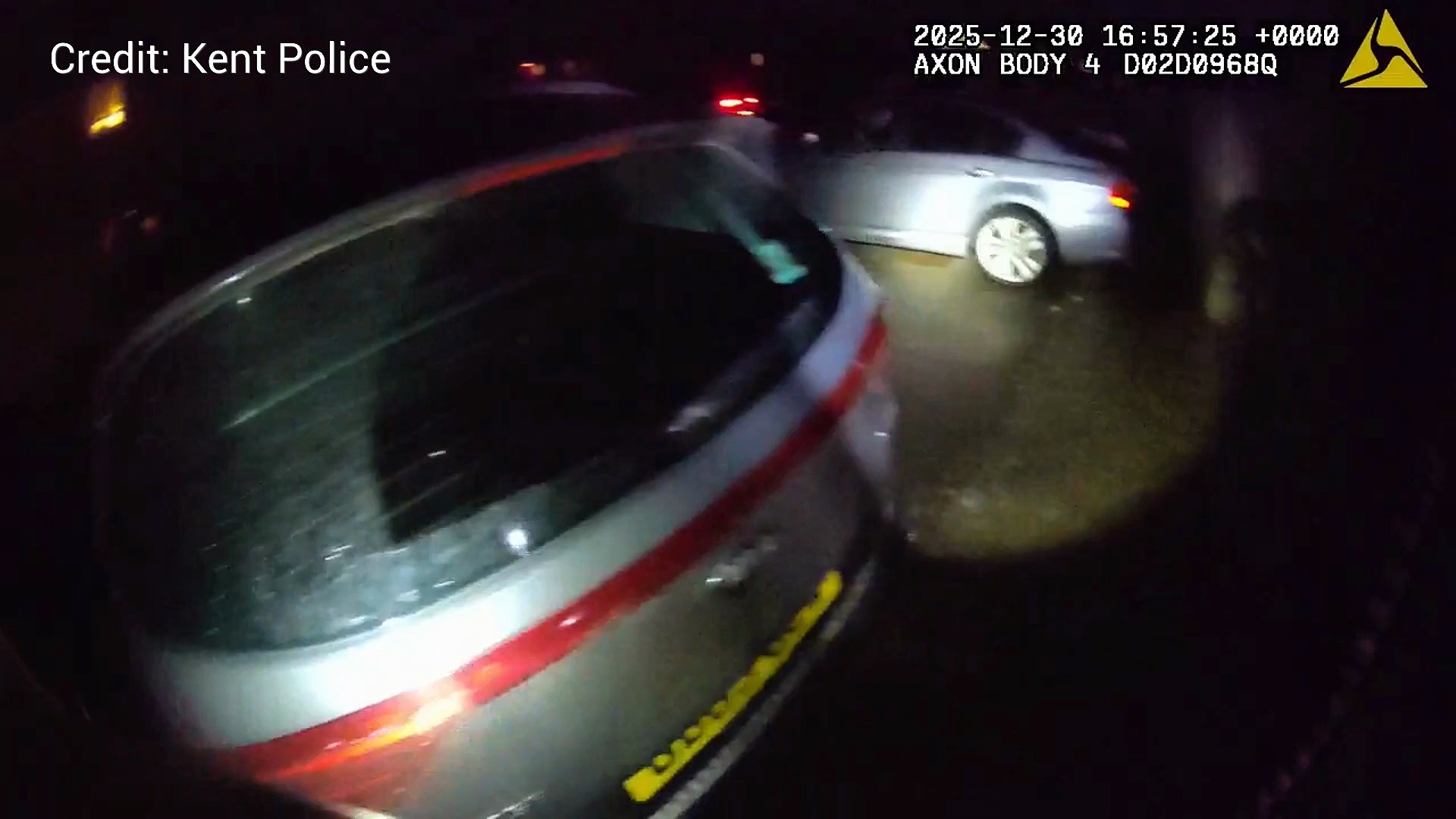 Two arrested after police dog discovers bag of suspected drugs