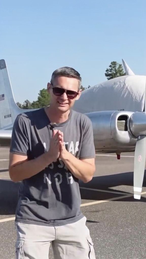 Examining a 66-year-old airplane