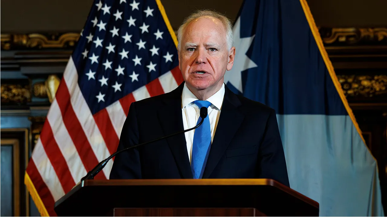 Tim Walz shocks reporters by abruptly ending press conference with no ...