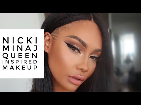 Nicki Minaj inspired makeup tutorial