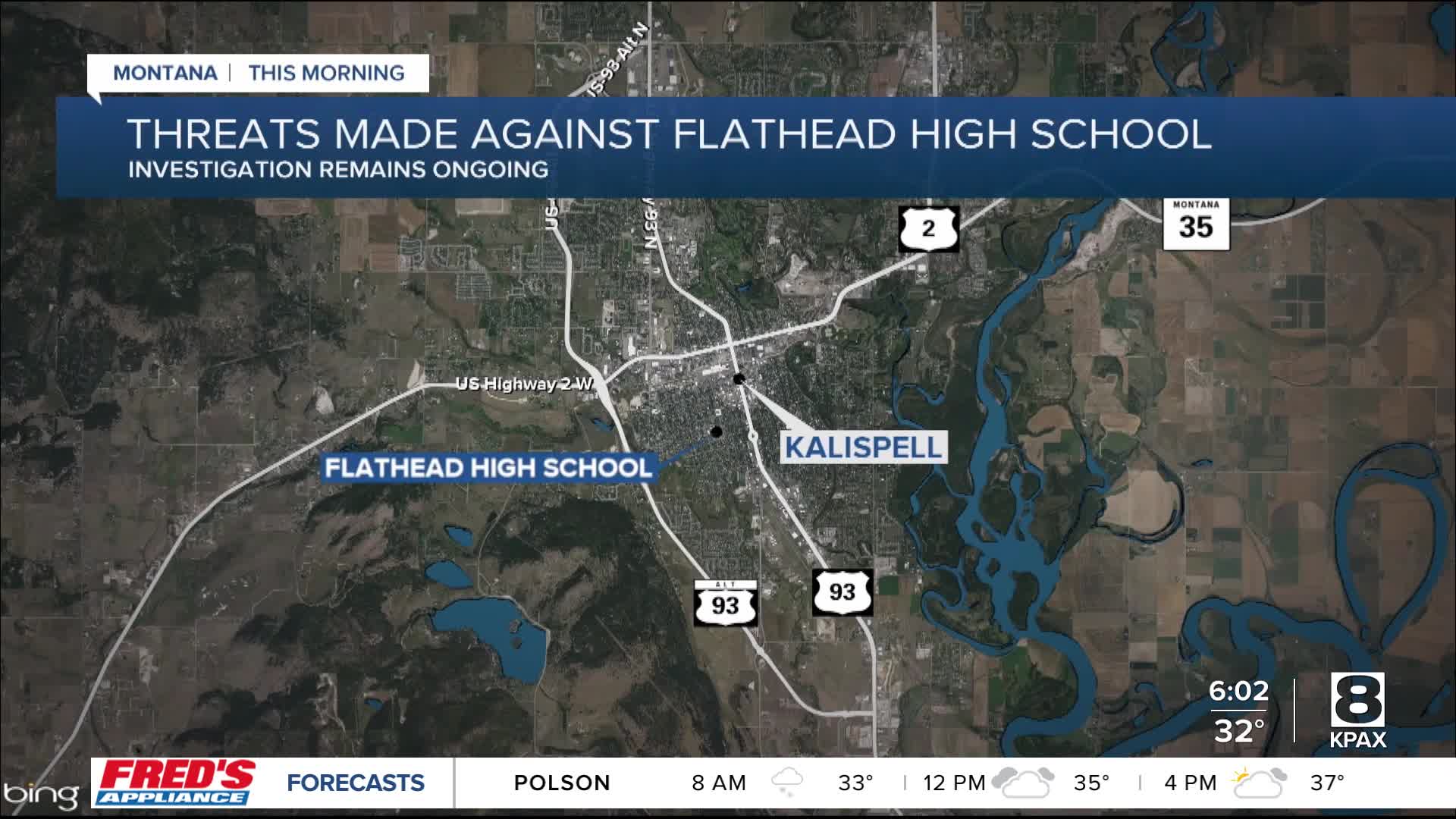 Arrest made following Flathead High School threat