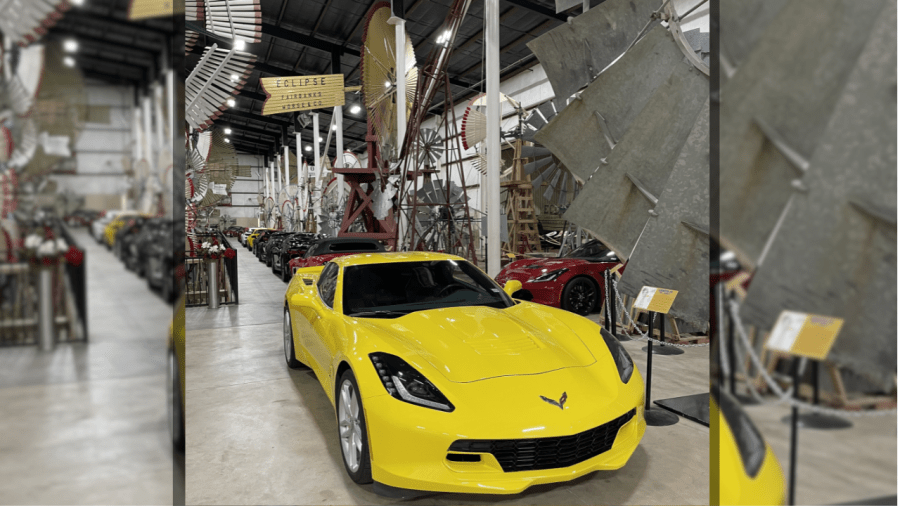 ‘Windmills & Corvettes’ show: Classic cars meets iconic windmills