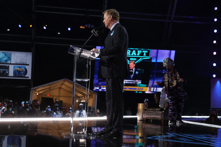 The Baltimore Ravens will pick 14th in the 2026 NFL Draft