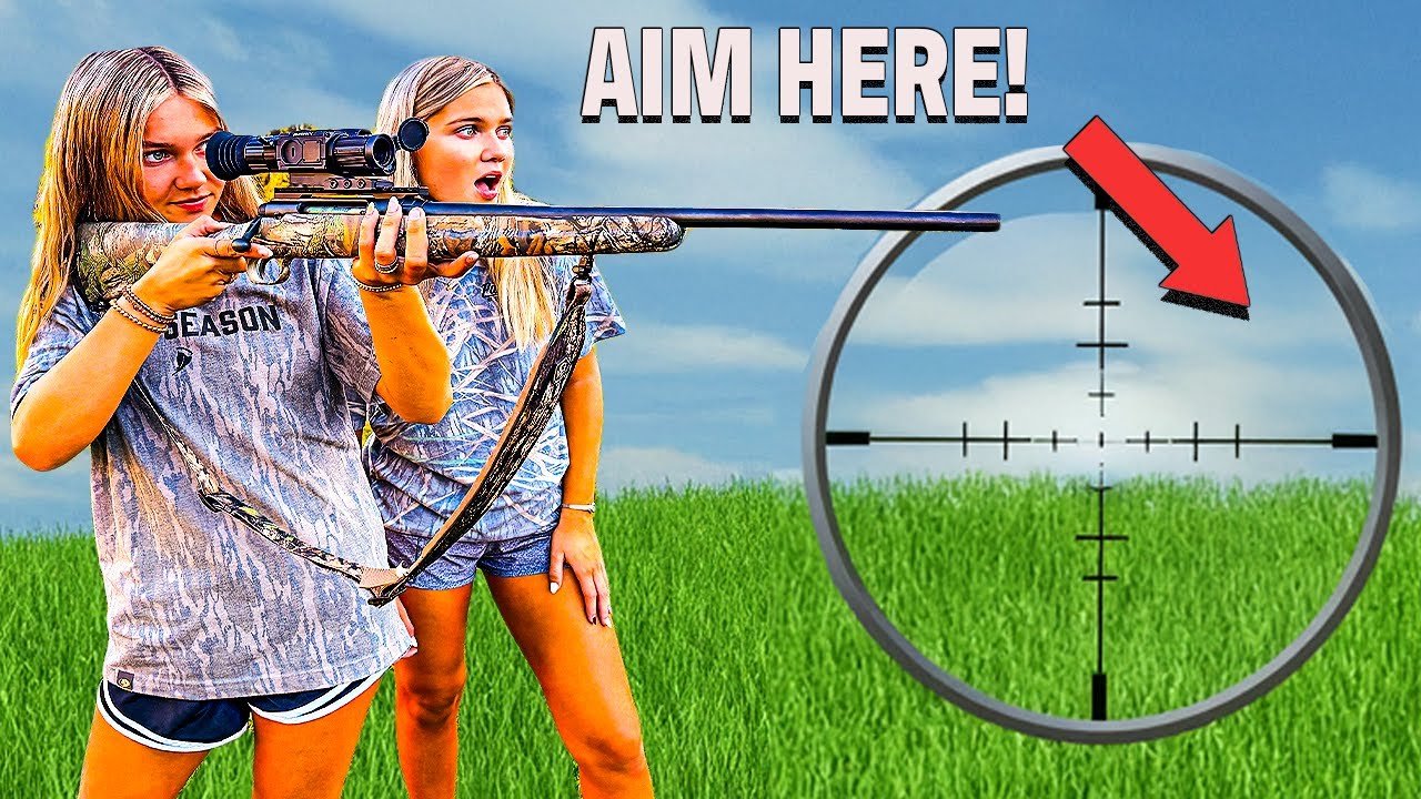 Accuracy test of a rifle