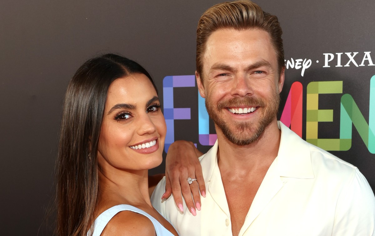 Derek Hough welcomes baby girl with Hayley Erbert—see the first photo