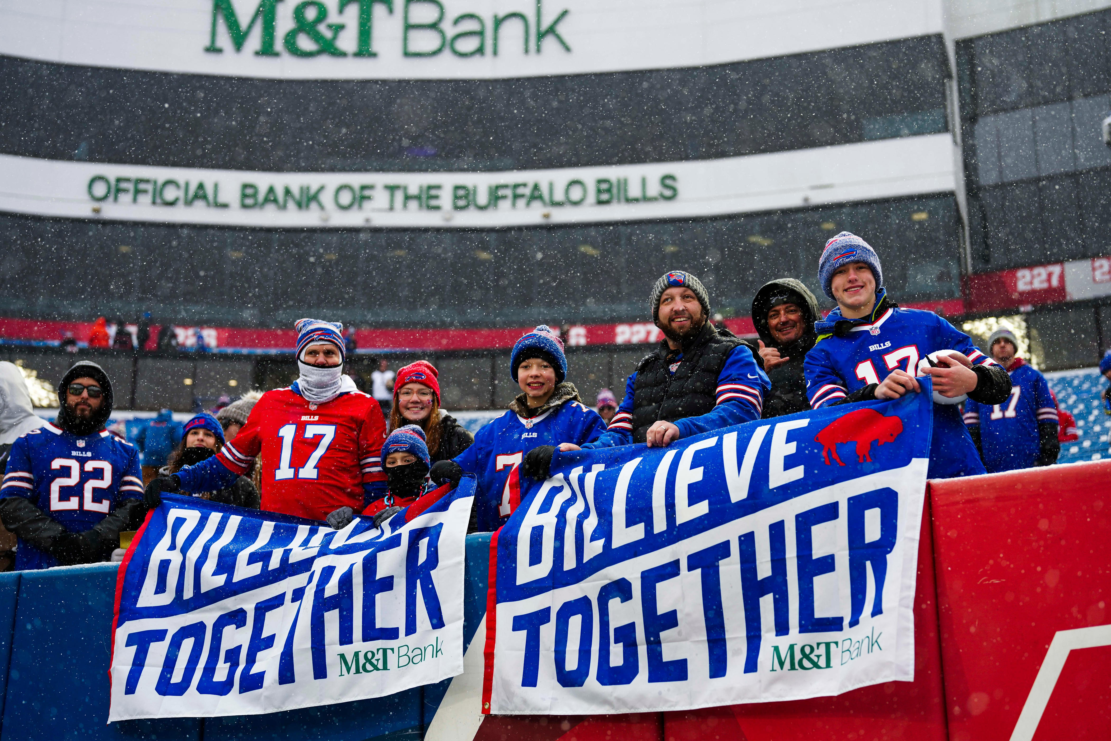 Free 'Billieve Together' banners are back as the Bills head to the playoffs
