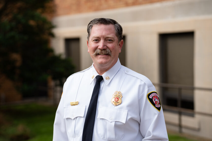 Mayor Barker appoints Chris Carr as new Hattiesburg Fire Chief