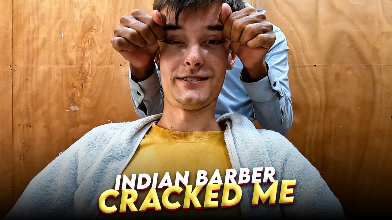 A simple haircut turned into full body relief at an Indian barber