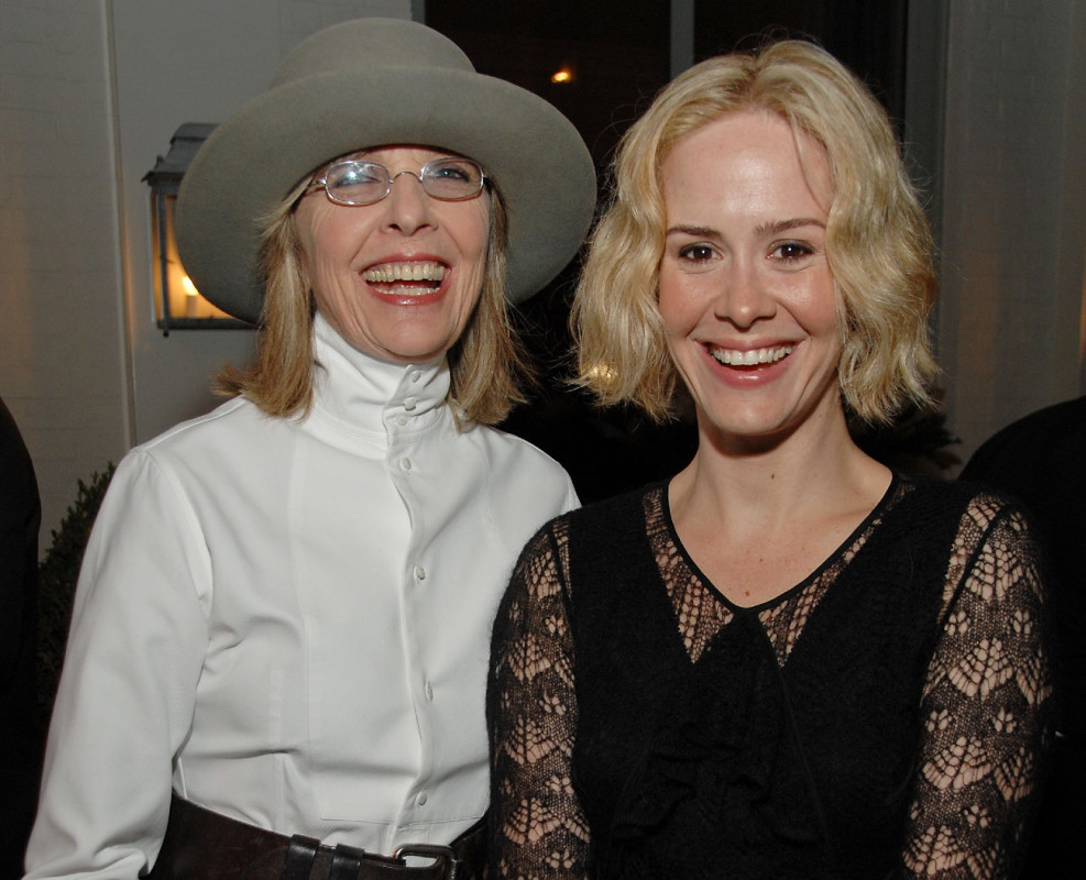 Sarah Paulson unveils tribute tattoo for Diane Keaton on what would ...