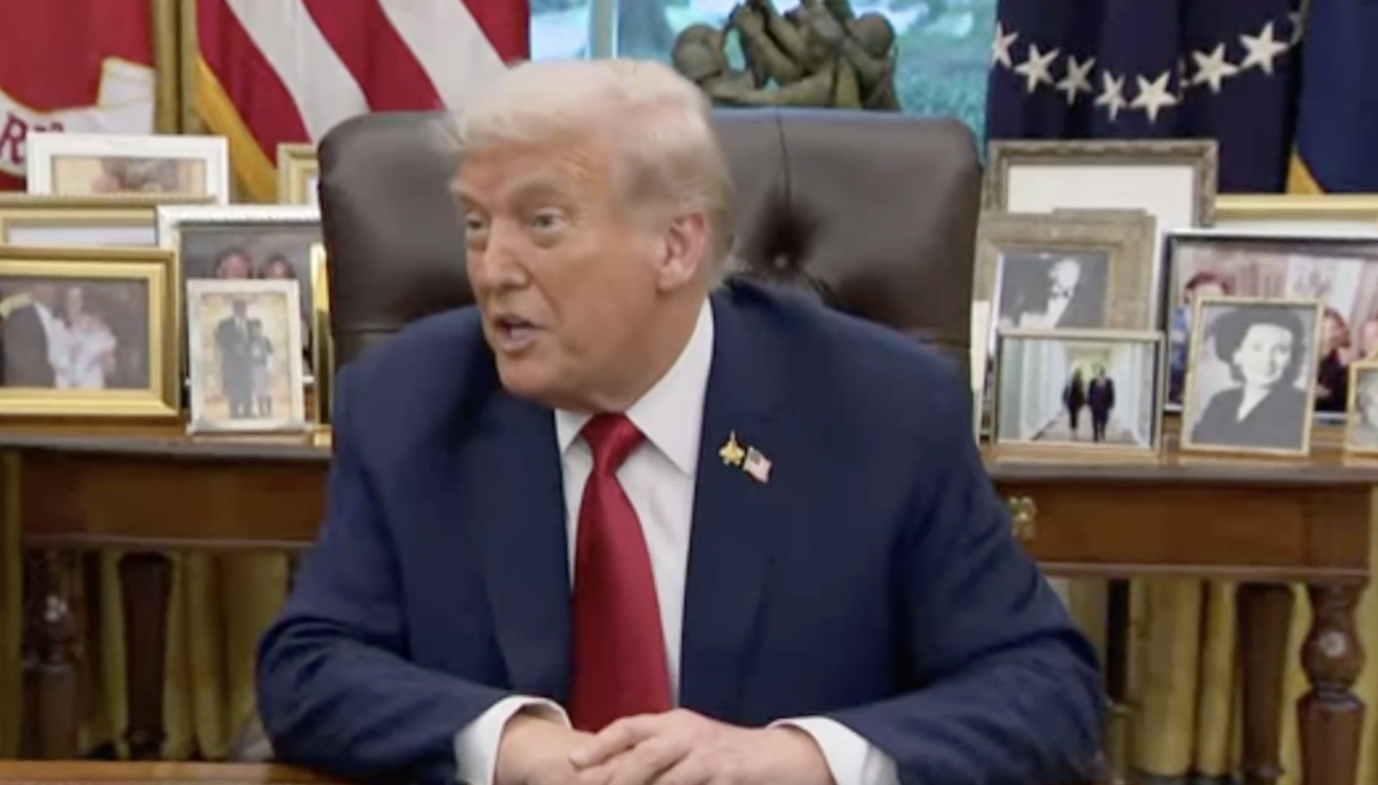 'Remember, I'm the president of peace': Trump creates his own reality ...