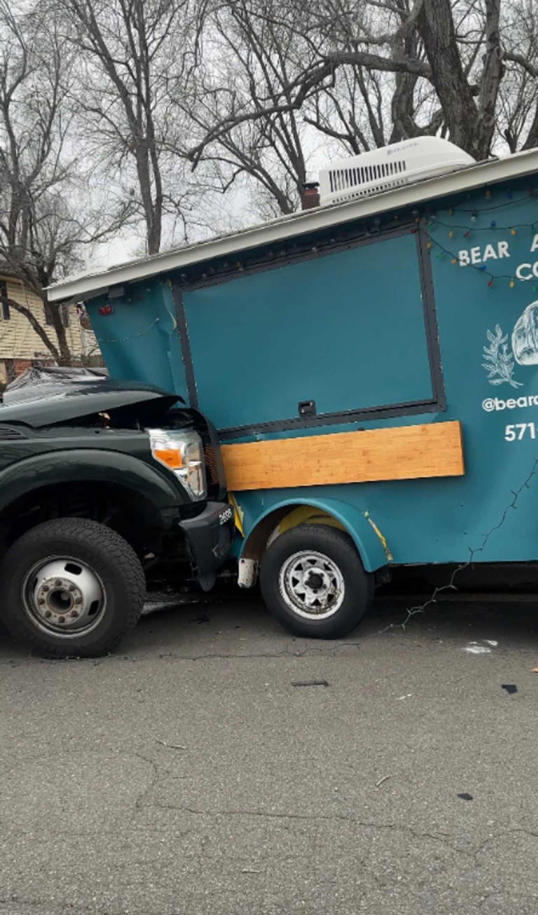 Bear and Swan Coffee destroyed by truck in Fairfax County