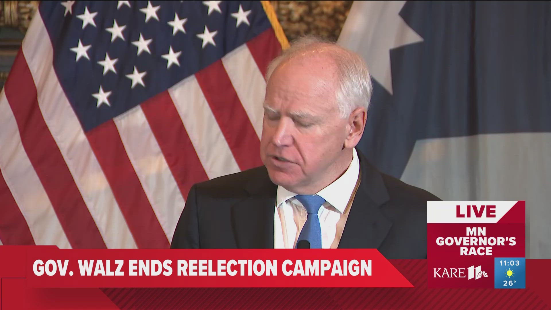 Walz blames political gamesmanship as state combats fraud in speech to ...