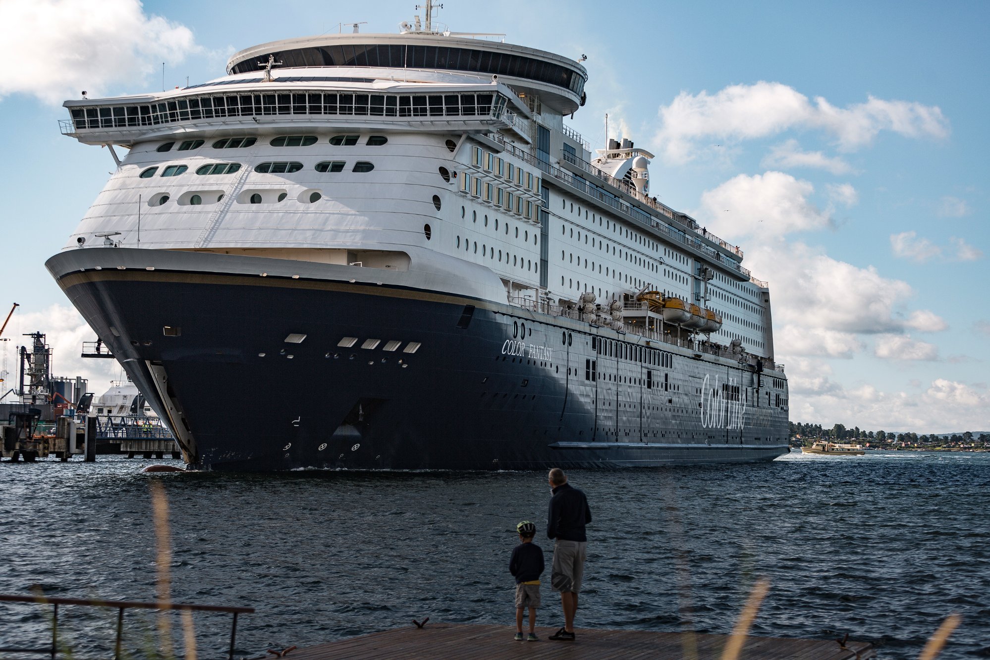 Color Line-ferger går igjen etter nettverksfeil