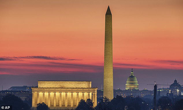 Outrage over 'tacky strip mall makeover' of the Washington Monument for ...