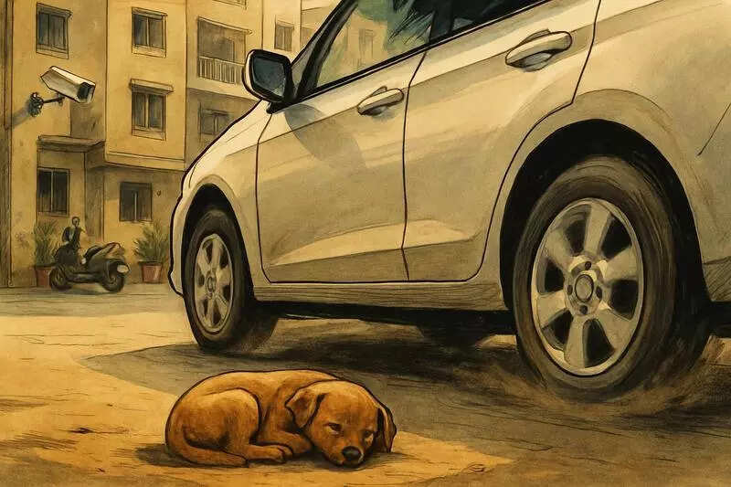Ahmedabad: Car runs over puppy, driver booked