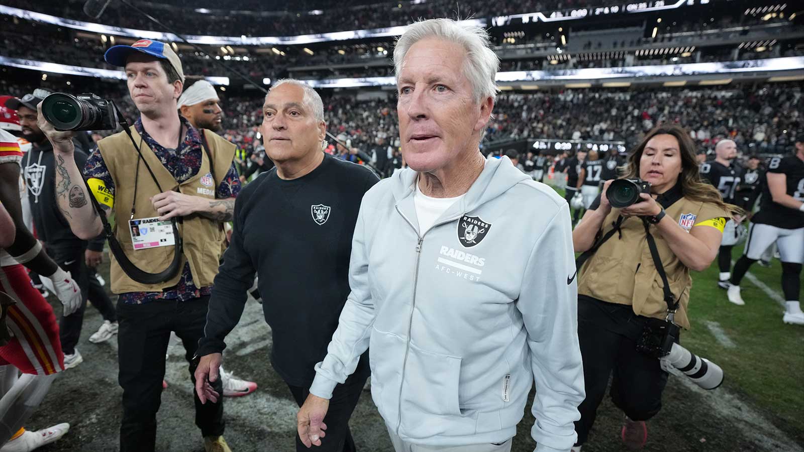 Raiders’ Pete Carroll fired after 1 disastrous season