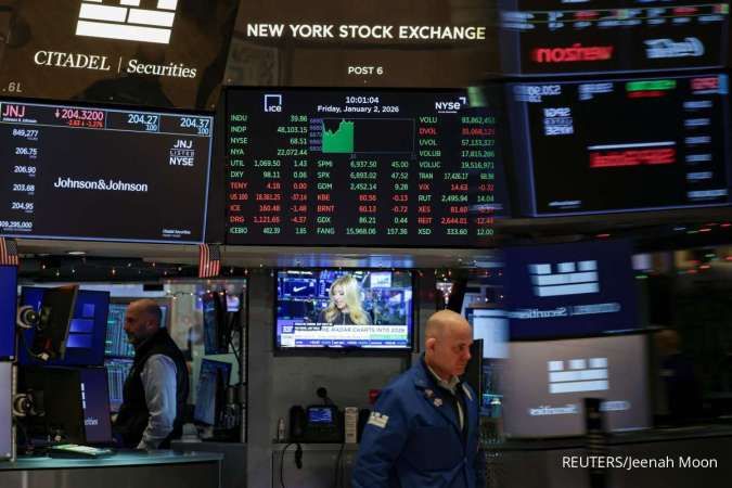 Wall Street tertekan: Nasdaq ditutup melemah, terseret saham teknologi ...