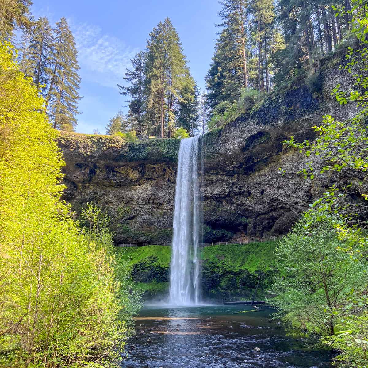 How we spent two hours hiking Silver Falls State Park