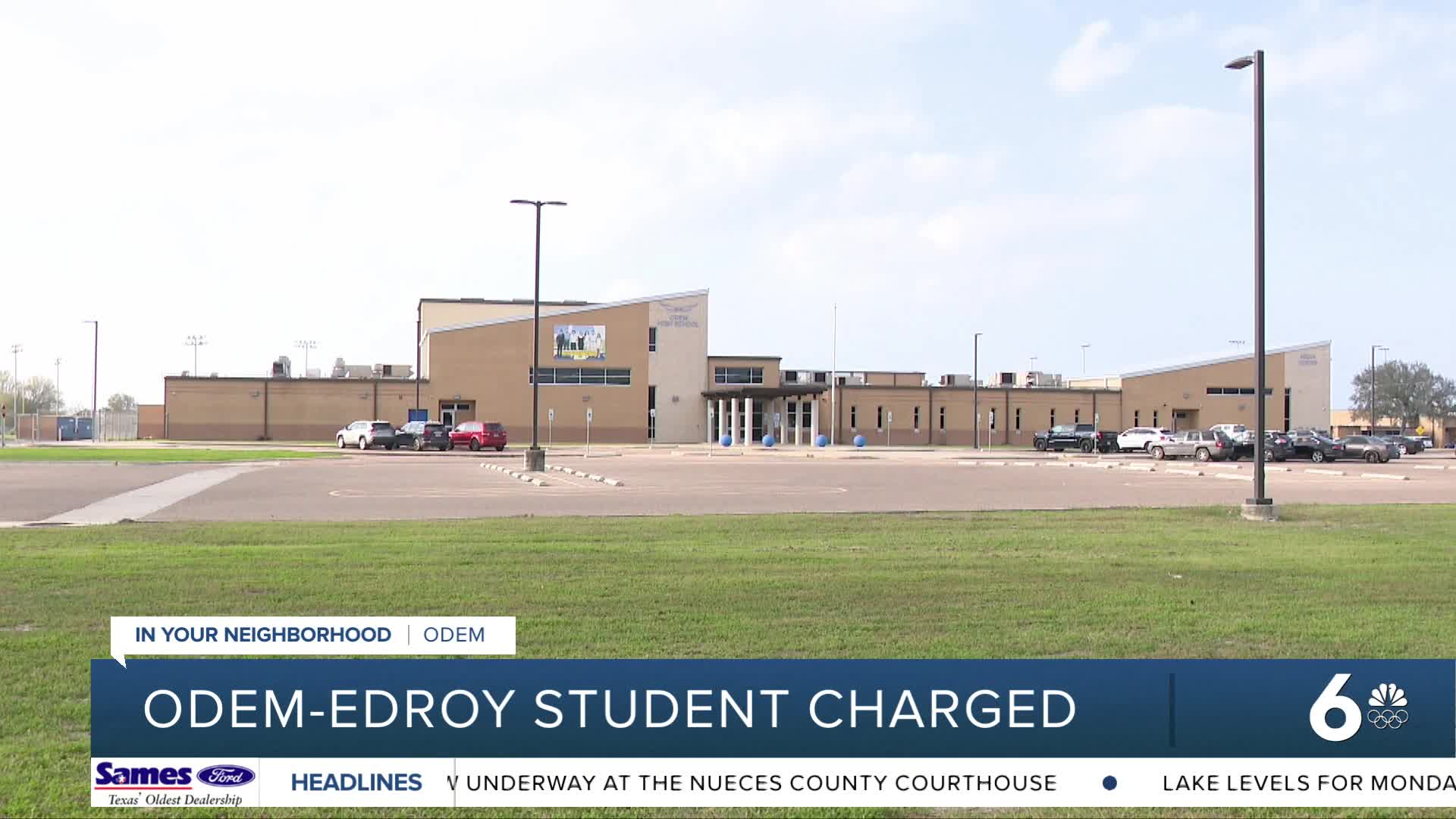Odem-Edroy High School student arrested, charged with indecency with a ...