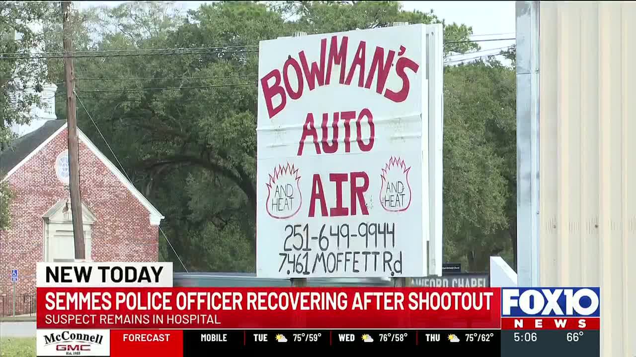 Semmes officer wounded, suspect sent to hospital after barricading ...