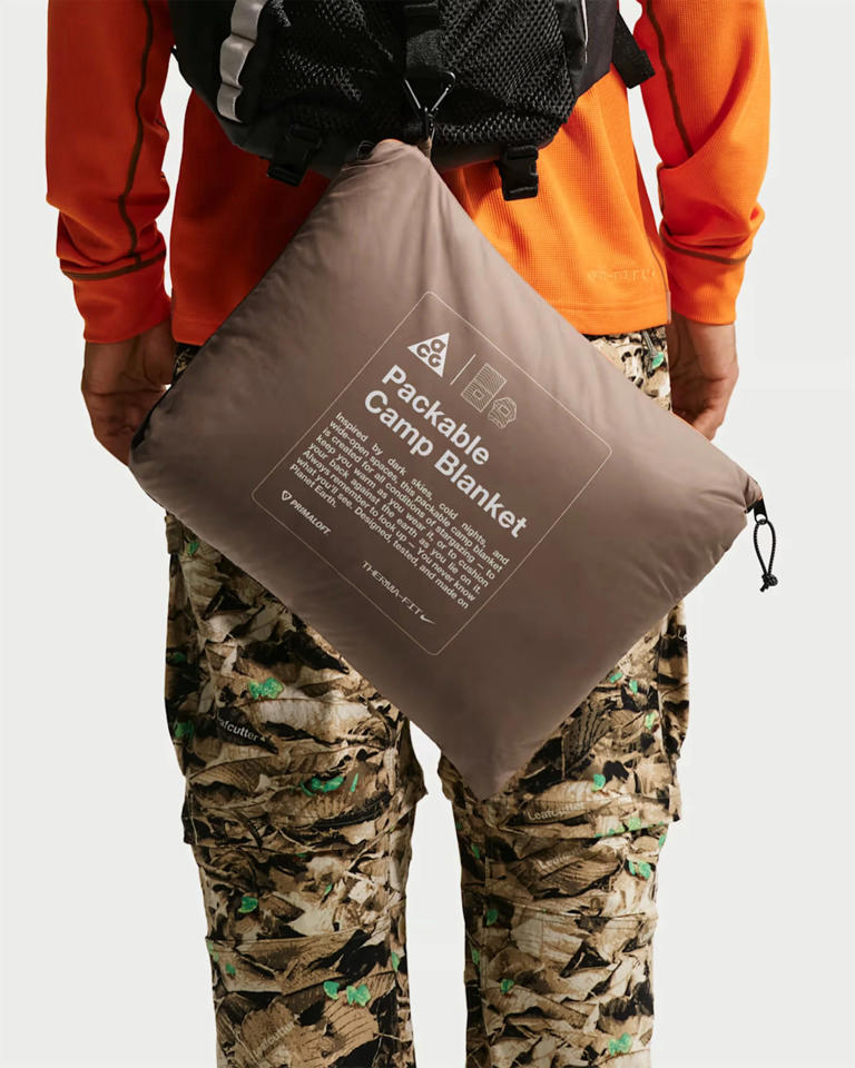 Nike breaks new ground with genuine swoosh-branded camping gear