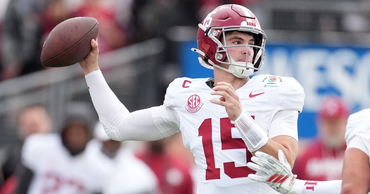 Alabama’s Ty Simpson could have an impact on Kentucky’s chances with QB ...