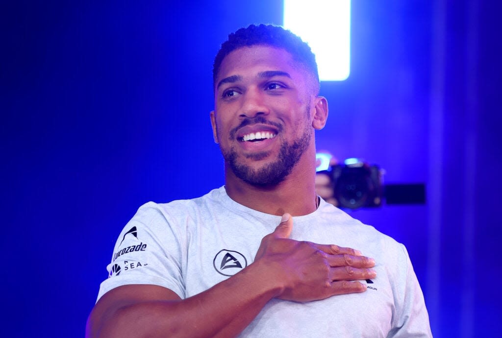 The top 50 player who met Anthony Joshua while on work experience in 2018