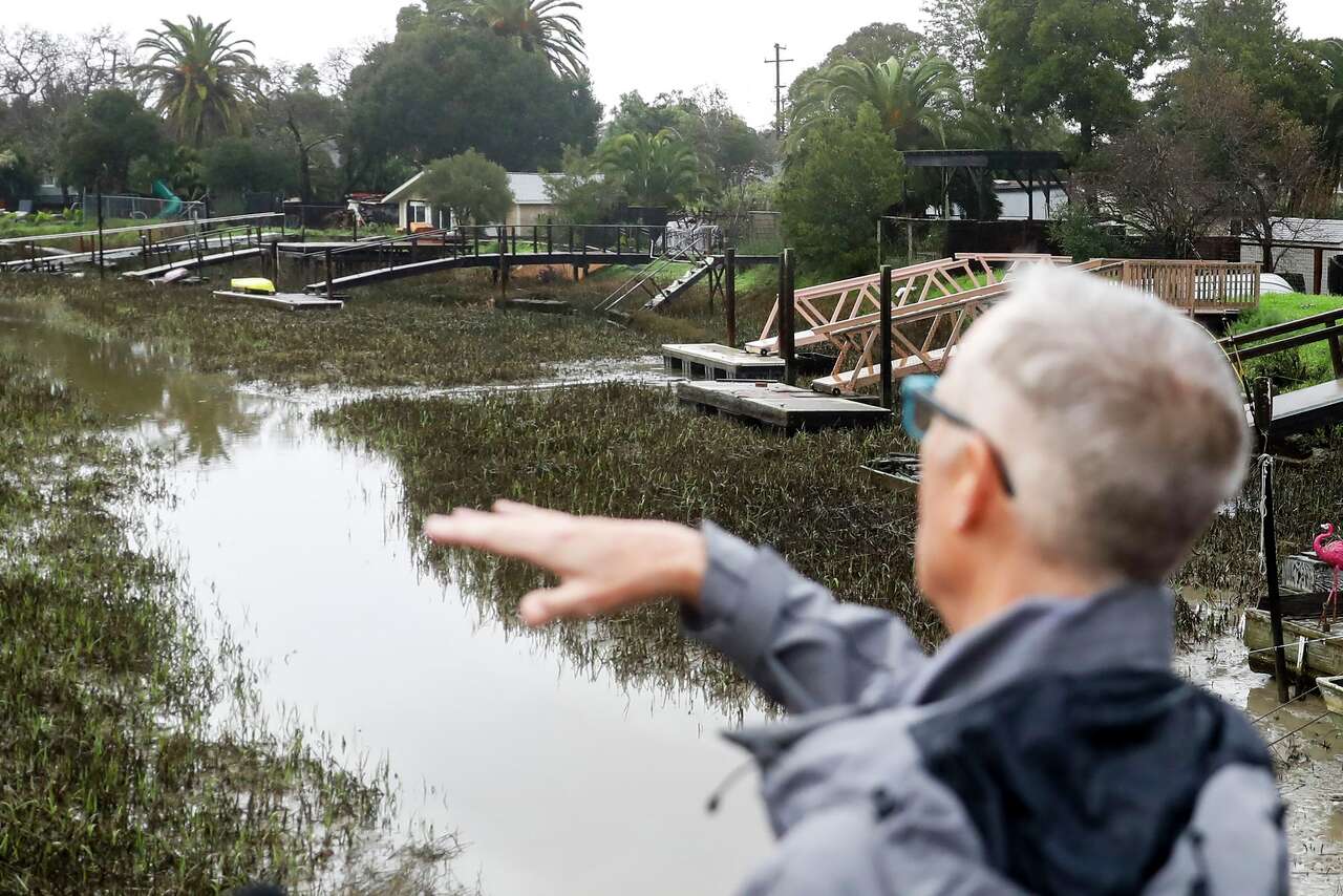 'Caught off guard': Storm, king tides flood hundreds of Marin County ...