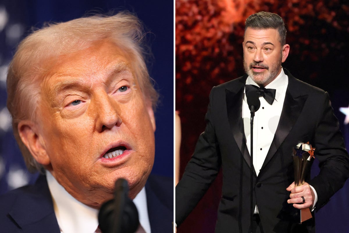 Jimmy Kimmel thanks "Donald Jennifer Trump" as late-night show wins big