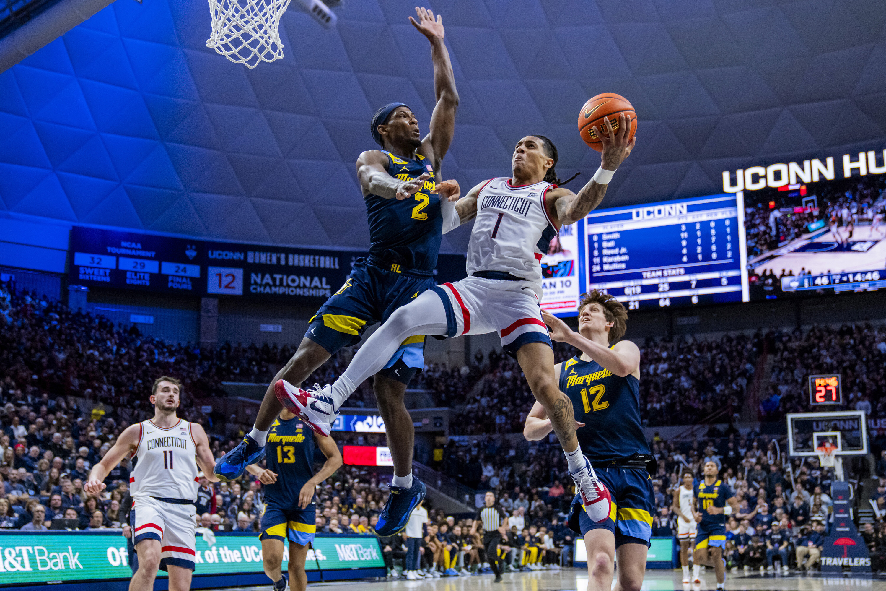 UConn men’s basketball stays at No. 4 in AP Top 25 after 4-0 start to ...