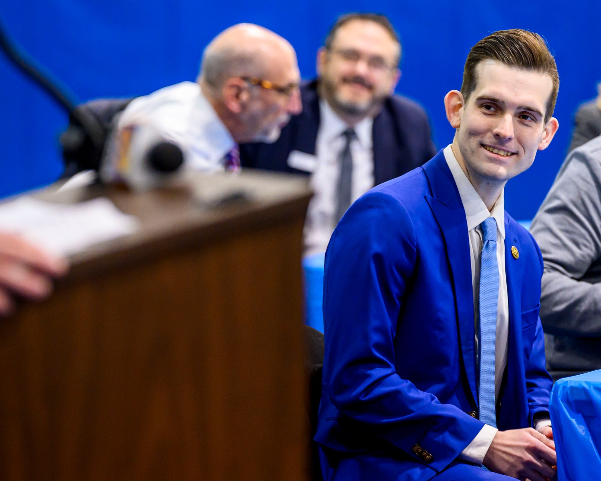 Lehigh County’s Josh Siegel sworn in as youngest-ever executive in Pa.
