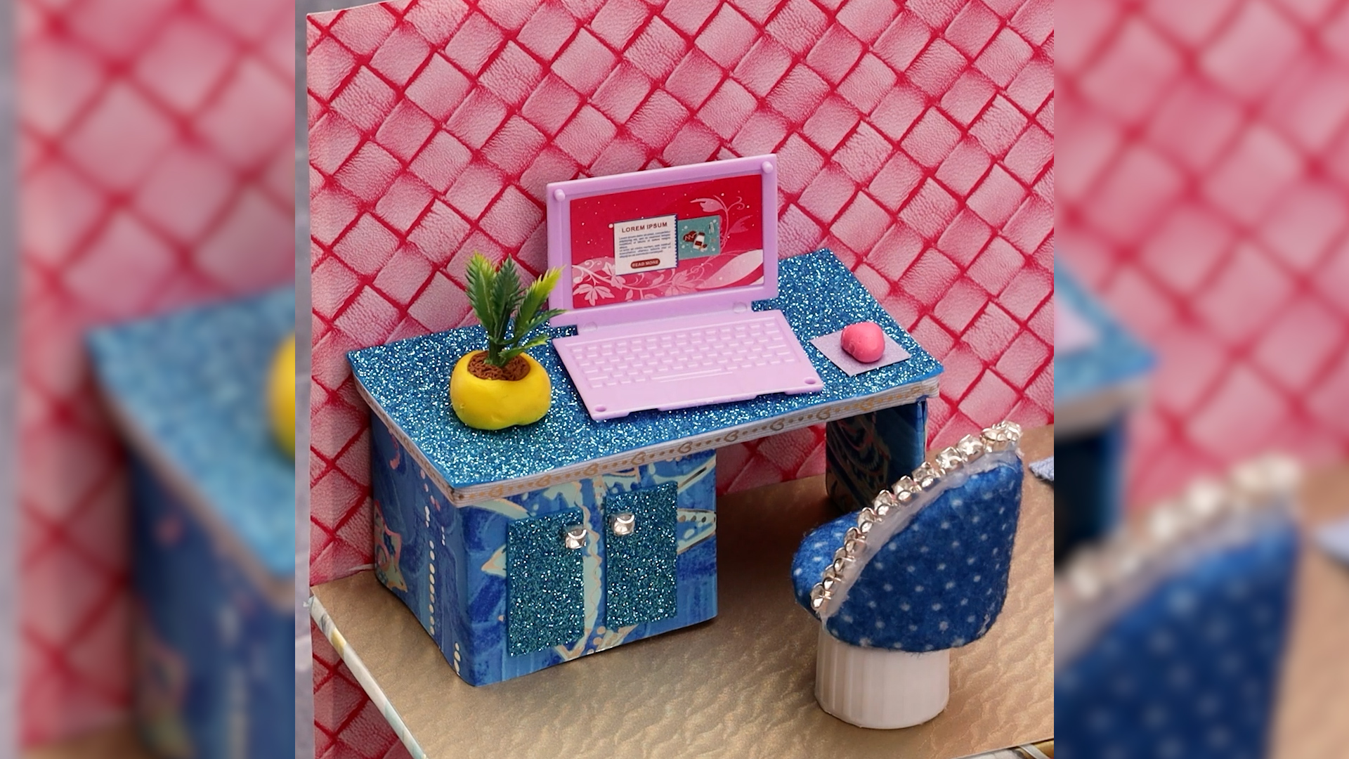 DIY doll house creation