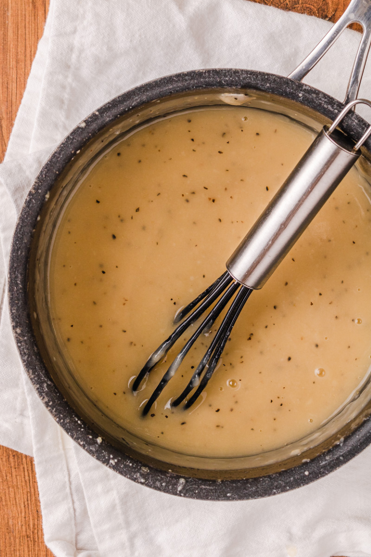 Homemade chicken gravy (with or without drippings)