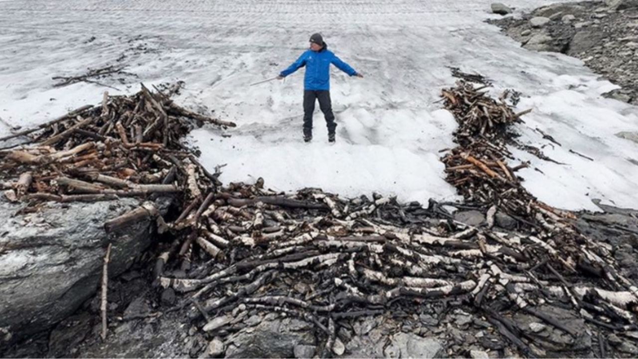 Melting ice reveals 1,500-year-old reindeer trap high in Norway’s mountains