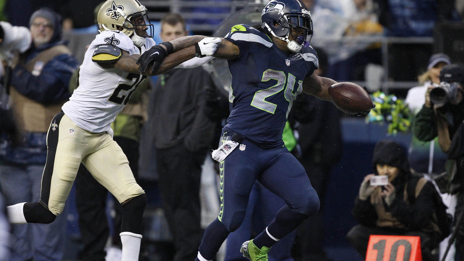 The Marshawn Lynch memory Panthers are leaning on ahead of Rams playoff ...