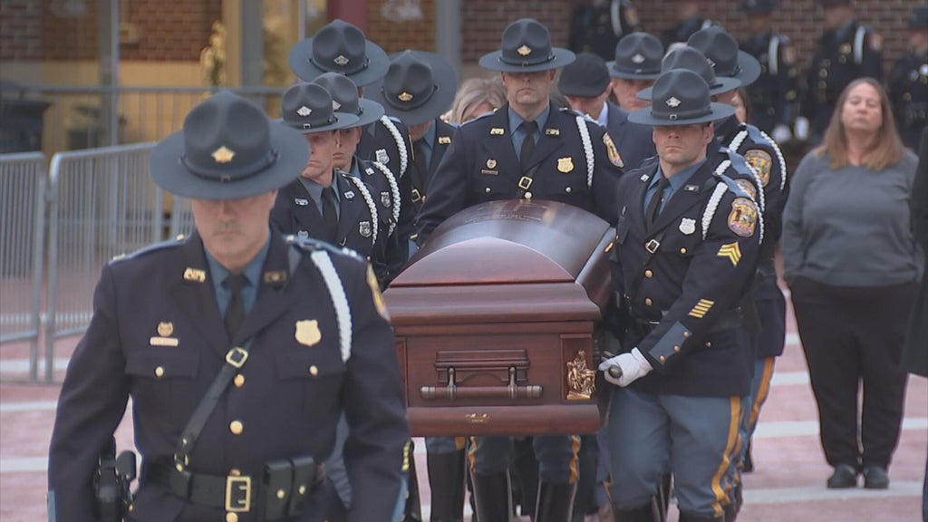 Delaware State Police Cpl. Matthew Snook remembered as hero at funeral ...
