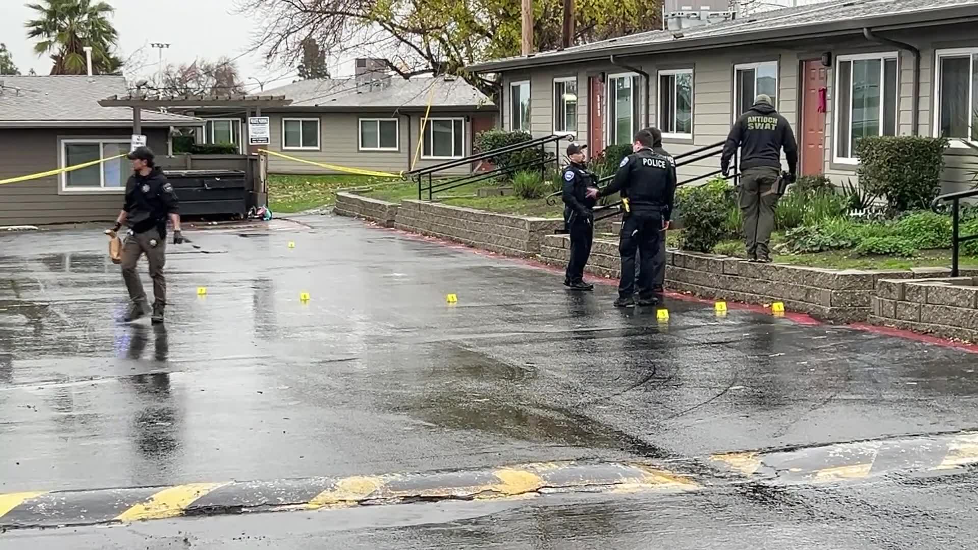 Watch: Scene of Antioch shooting where 11-year-old girl hit by stray bullet
