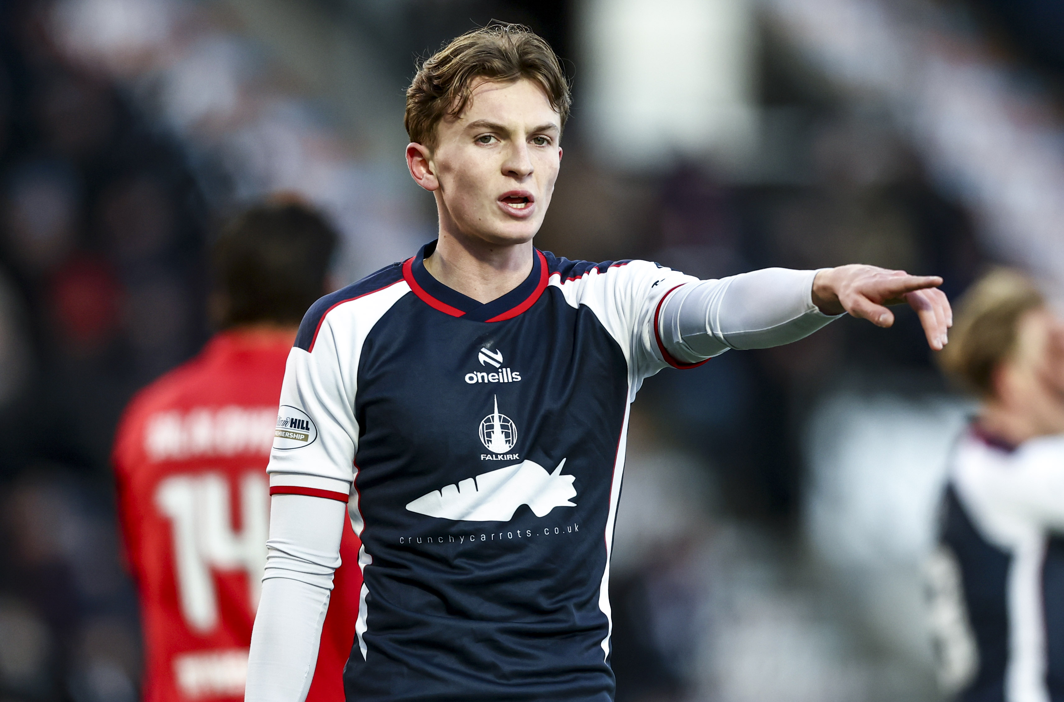 Falkirk ace Finn Yeats 'loved' beating ex-club Aberdeen as midfielder ...