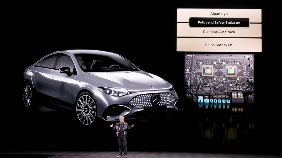 Chipmaker Nvidia developing robotaxis, eyes testing by 2027, CEO Jensen ...
