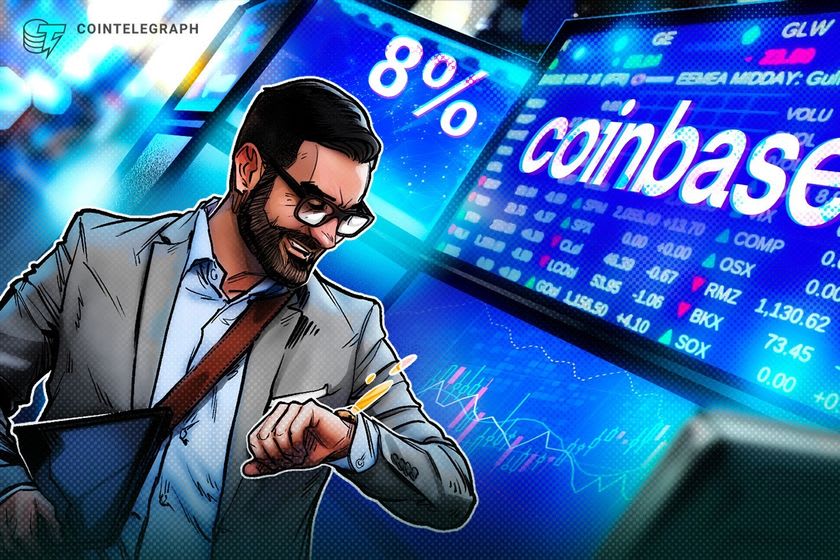 Coinbase rallies 8% after Goldman Sachs upgrades stock to 'buy'