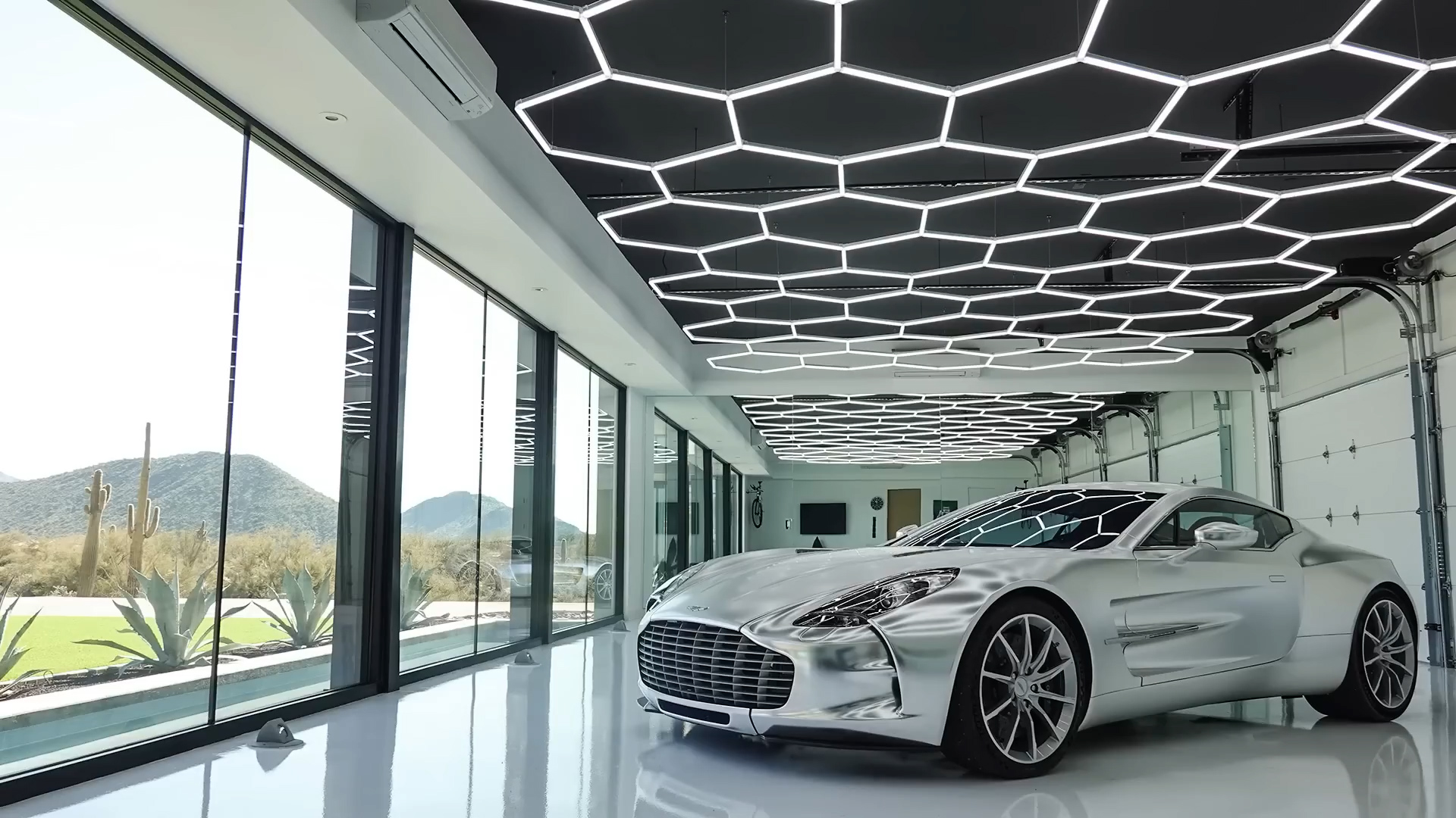 Inside the Aston Martin One 77 prototype