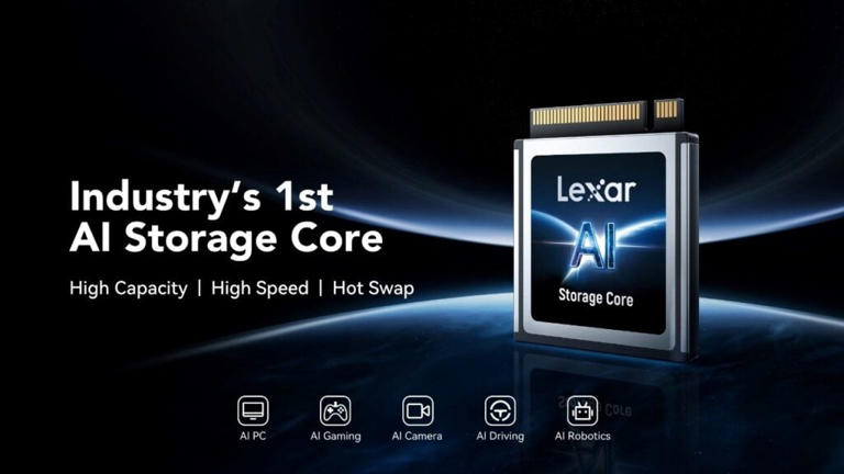Lexar unveils AI-centric storage solutions, portable SSDs, and high ...