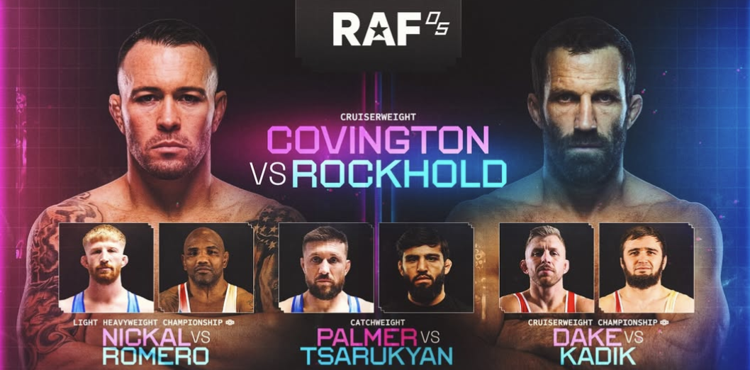 RAF 05 Card, start time, date and location | Covington vs. Rockhold
